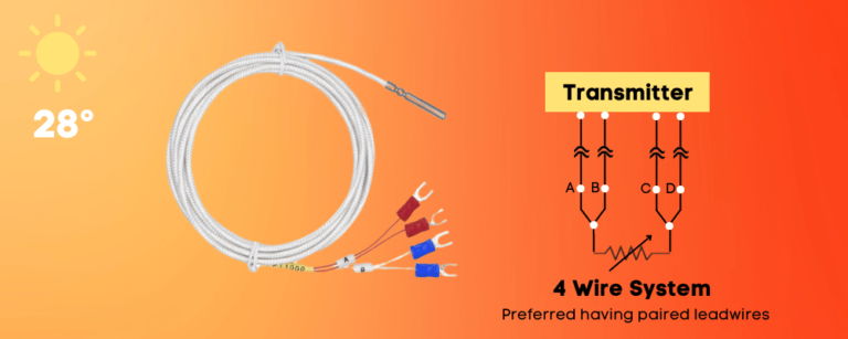 Difference Between 2 wire RTD, 3 wire RTD and 4 wire RTD?