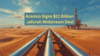 Aramco Signs $11 Billion Jafurah Midstream Deal