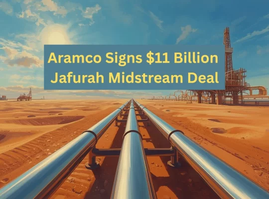 Aramco Signs $11 Billion Jafurah Midstream Deal